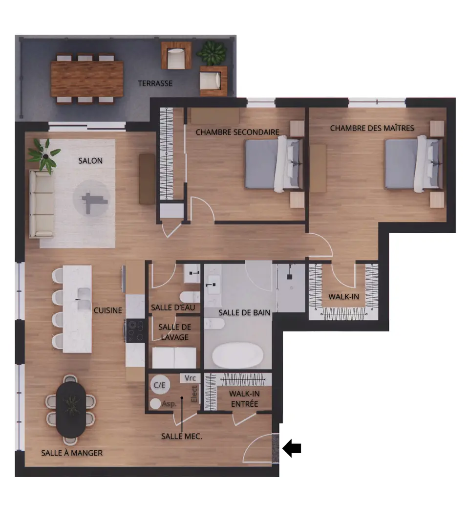 Unité 4 et demi – Type B3:1D - Carré des LégendesCarré des Légendes
