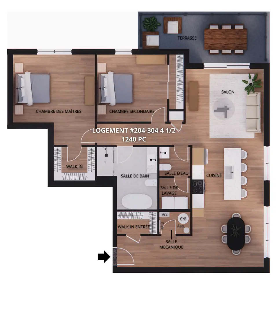 Unité 4 et demi – Type B6:2D - Carré des LégendesCarré des Légendes